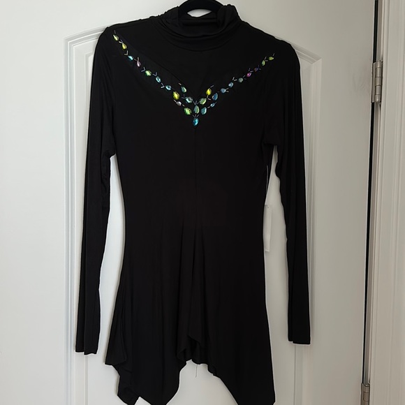 VENUS | Tops | Venus Nwt Turtle Neck Tunic With Rhinestone Detail ...